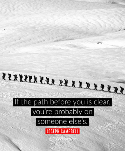 Why You Should Pick Your Own Path [VIDEO] - FixWillpower