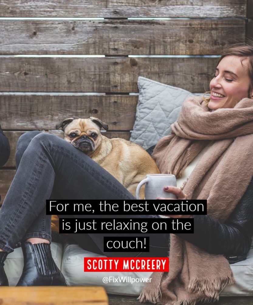 Take a Day Off to Enjoy Your Life [Regularly] - FixWillpower