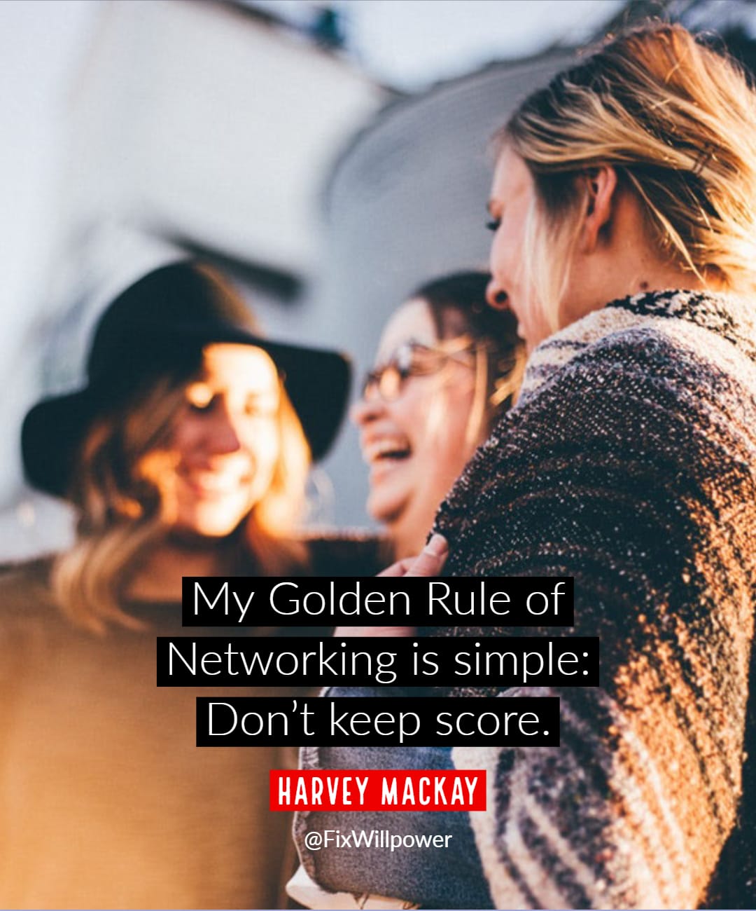 Building Your Network [SLIDES] - FixWillpower